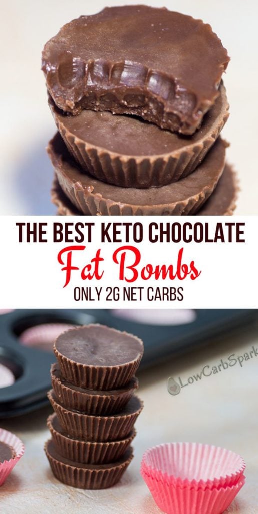 Easy Keto Fat Bombs (4 Ingredients)- 2g Net Carbs - Low Carb Spark