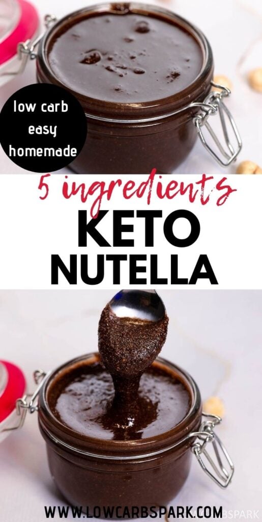 Keto Nutella - Sugar-Free Hazelnut Spread - Low Carb Spark