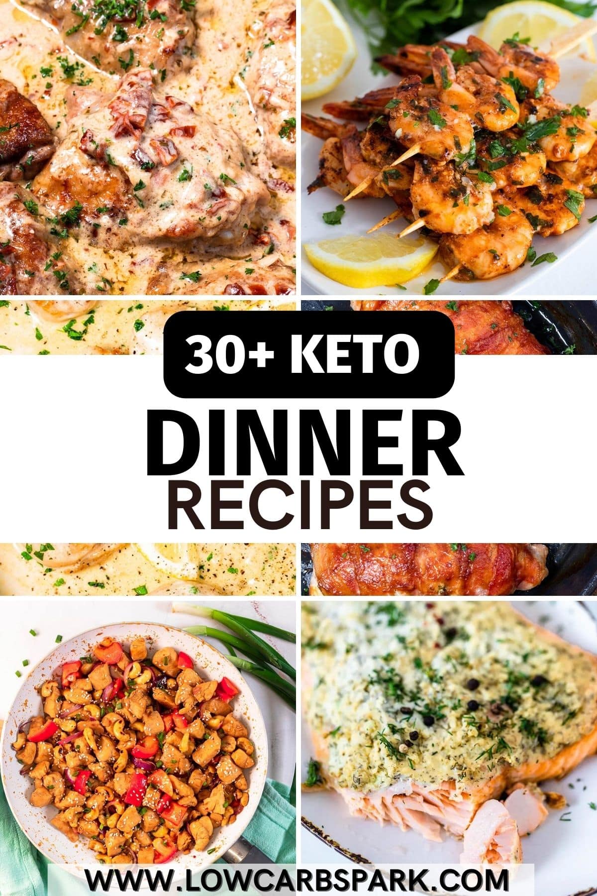 30+ Keto Dinner Recipes - Best Low Carb Dinners - Low Carb Spark