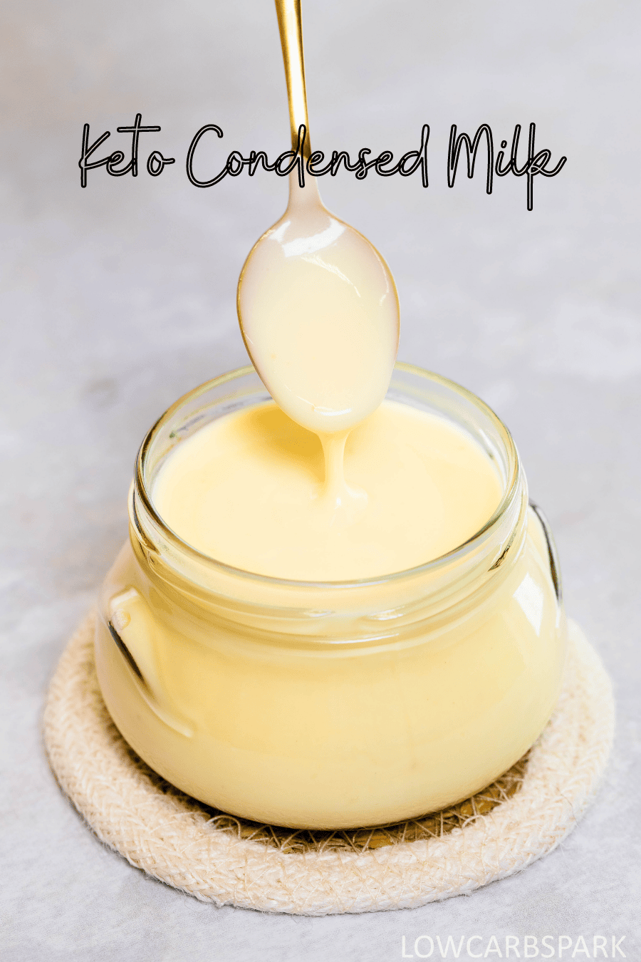 3-Ingredient Keto Condensed Milk – Easy Sugar-Free Recipe