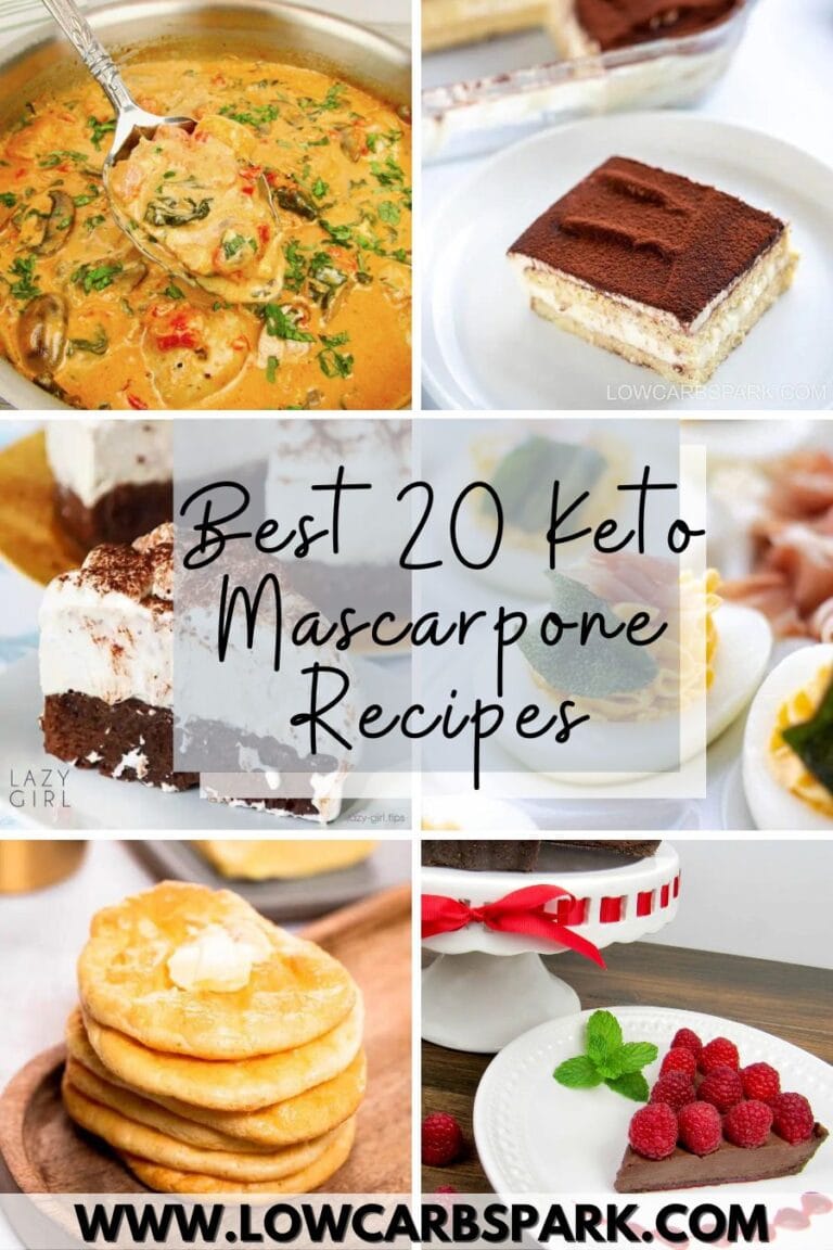 Best 20 Mascarpone Recipes - Low Carb Spark