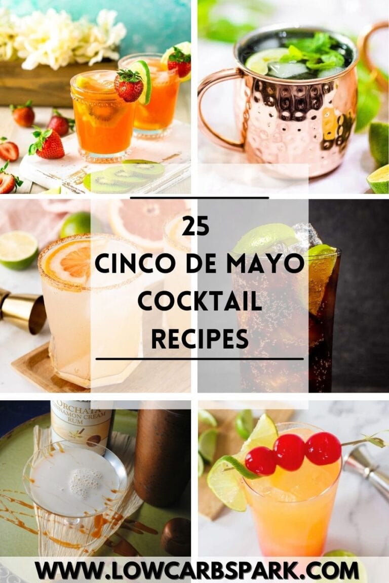 25 Cinco De Mayo Cocktail Recipes - Low Carb Spark
