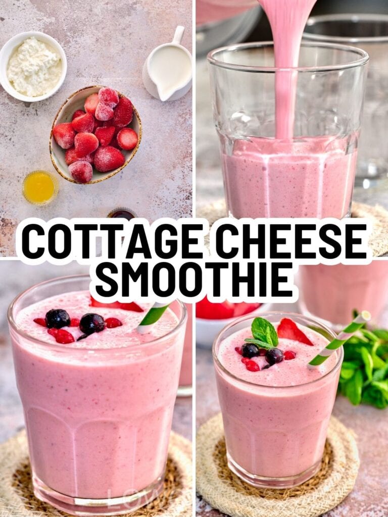 Cottage Cheese Smoothie - Low Carb Spark