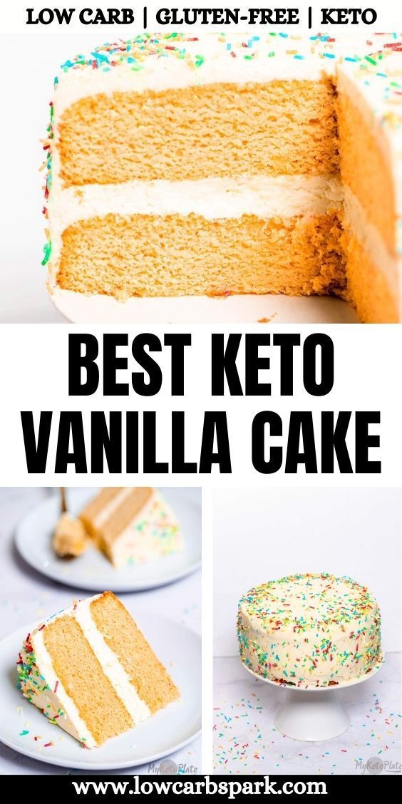 The Best Keto Cake I've Ever Had (4g Carbs) - Low Carb Spark