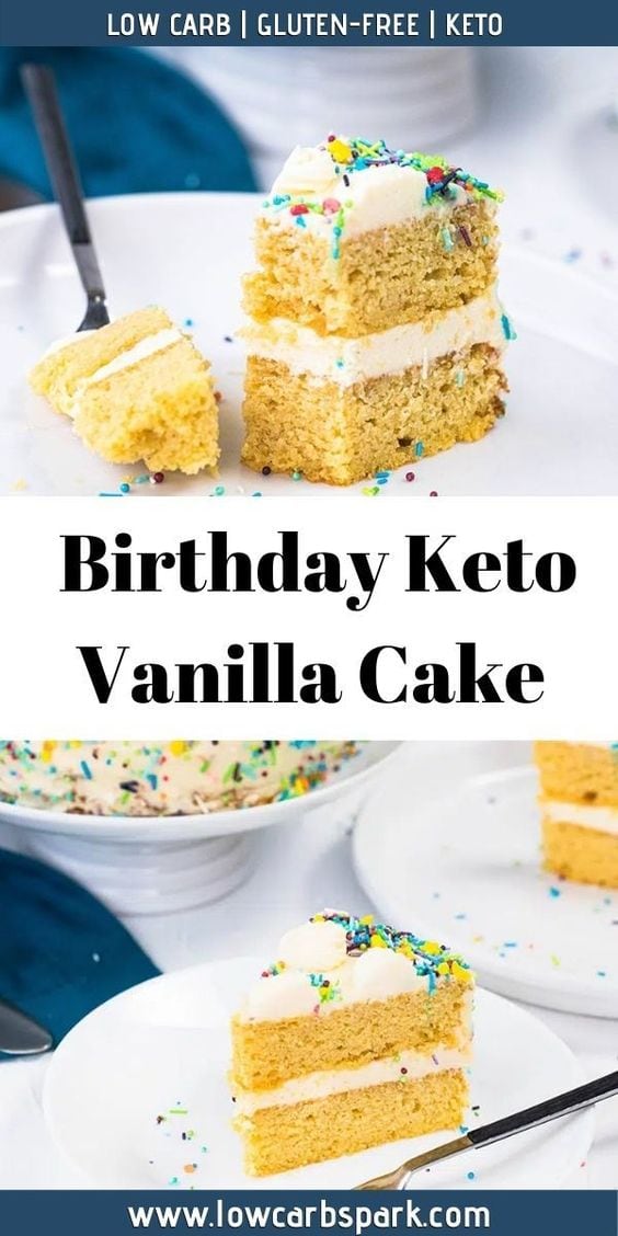The Best Keto Cake I've Ever Had (4g Carbs) - Low Carb Spark