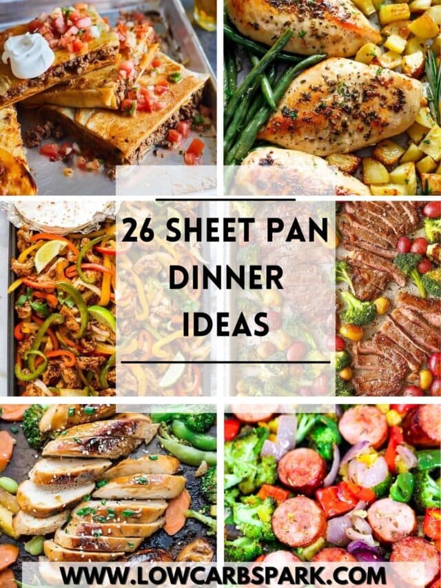 26 Sheet Pan Dinner Ideas - Low Carb Spark