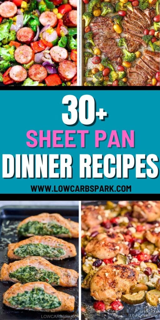 30+ Sheet Pan Dinner Ideas - Low Carb Spark