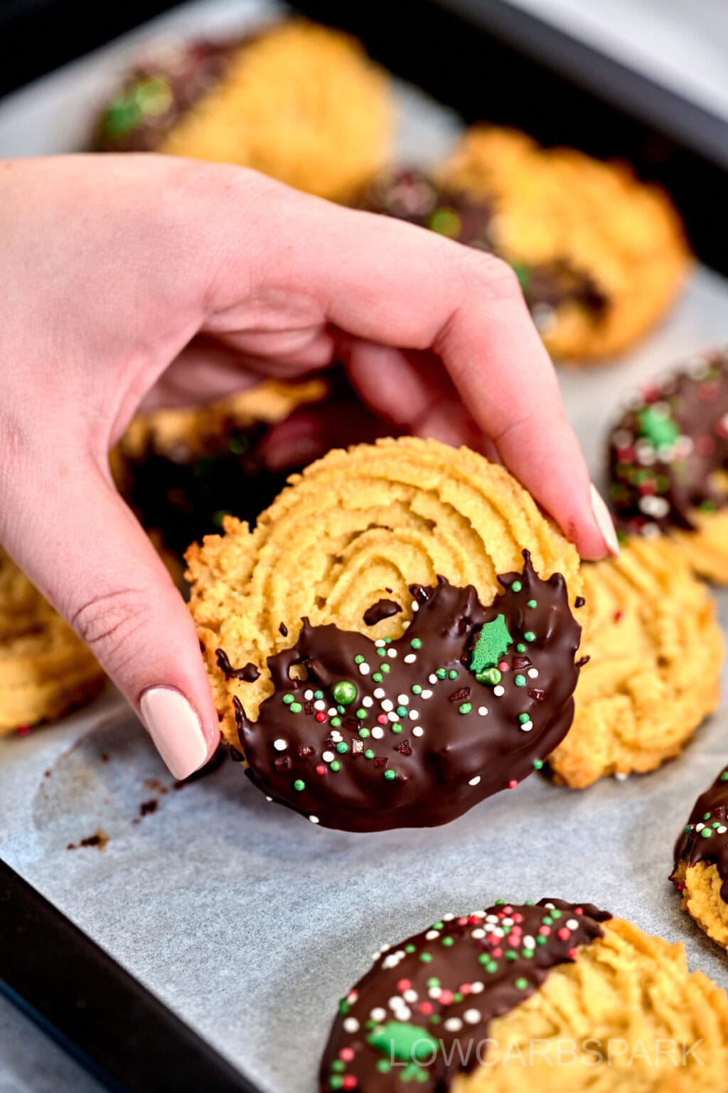 Keto Butter Cookies - Low Carb Spark
