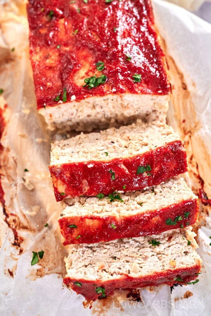 Ultimate Ground Chicken Meatloaf - Low Carb Spark