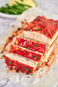 Ultimate Ground Chicken Meatloaf - Low Carb Spark