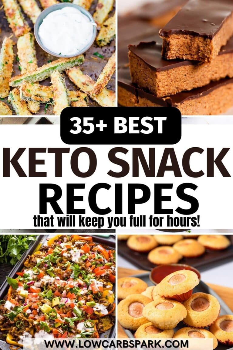 35+ Keto Snack Recipes (+Tips) - Low Carb Spark