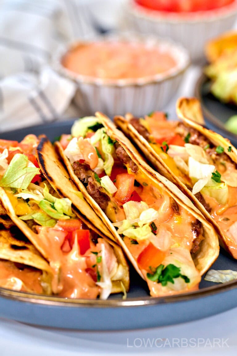 Best Smash Tacos - Low Carb Spark