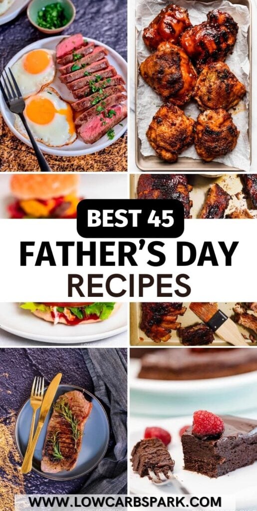 45 Delicious Recipes to Make Dad's Day Extra Special - Low Carb Spark