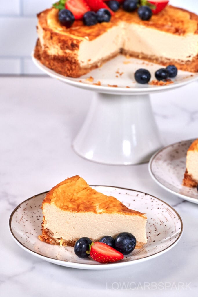 Cottage Cheese Cheesecake - Low Carb Spark