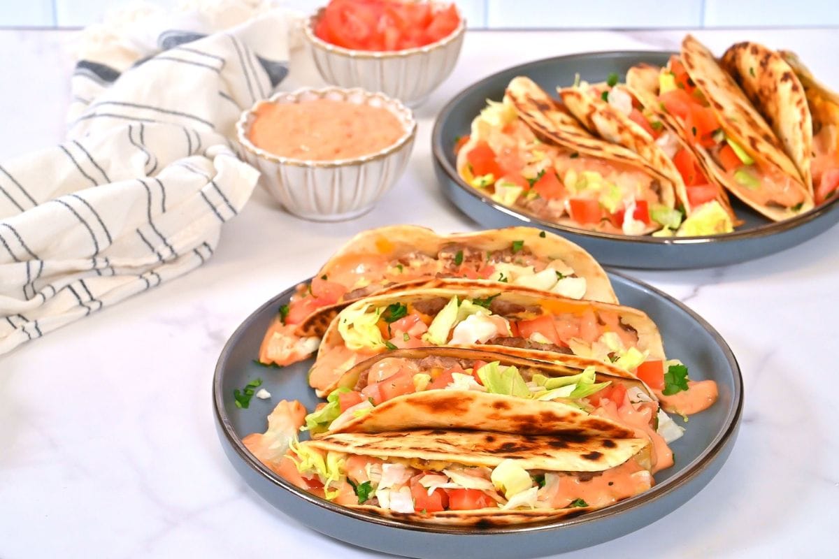 Best Smash Tacos - Low Carb Spark