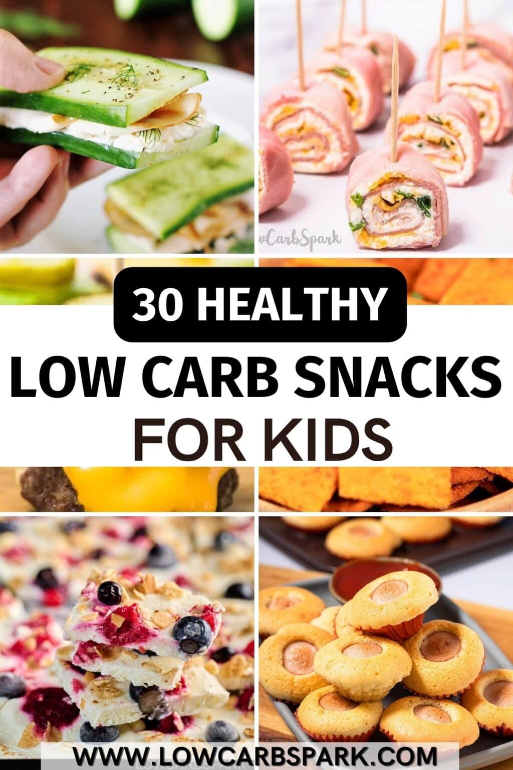 30 Healthy Low Carb Snacks For Kids - Low Carb Spark