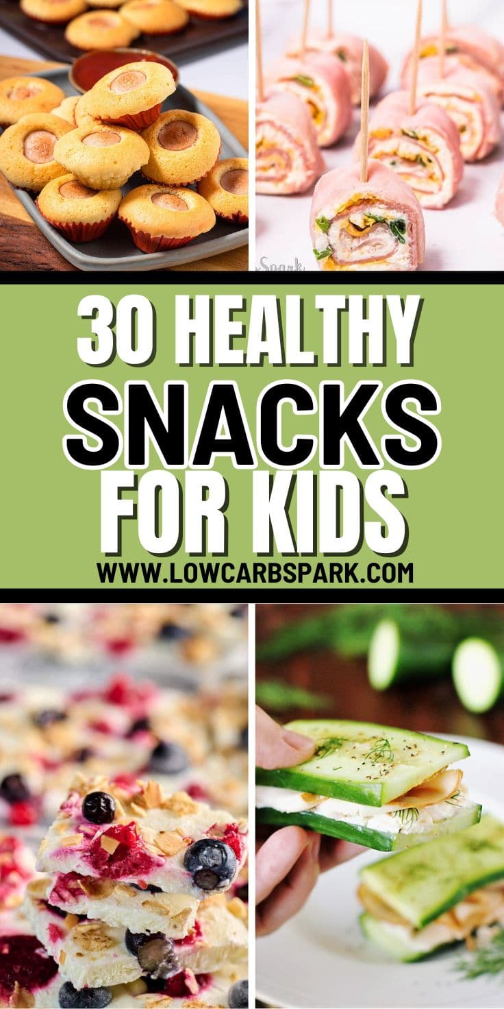30 Healthy Low Carb Snacks For Kids - Low Carb Spark