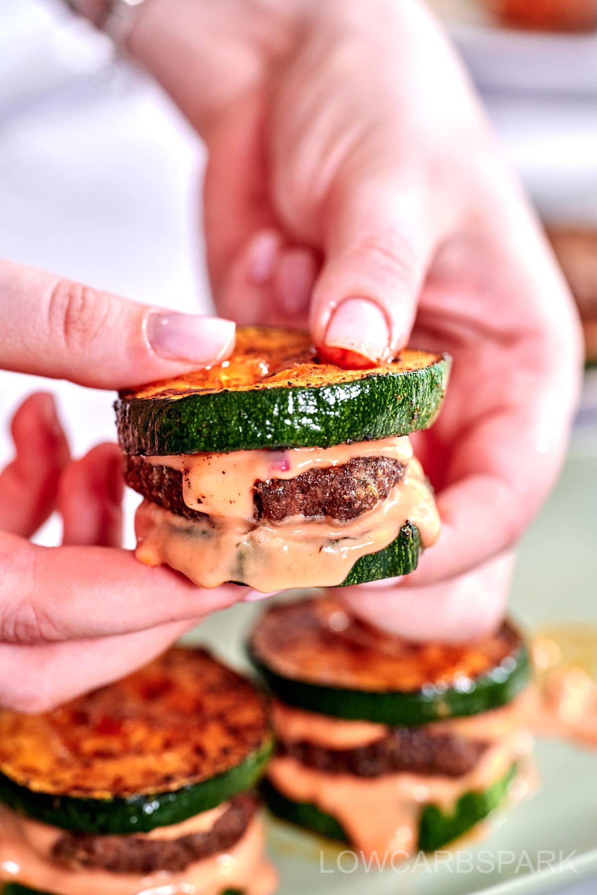 Zucchini Sliders - Low Carb Spark
