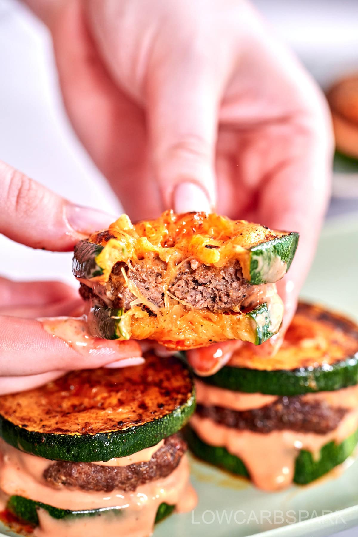 Zucchini Sliders - Low Carb Spark