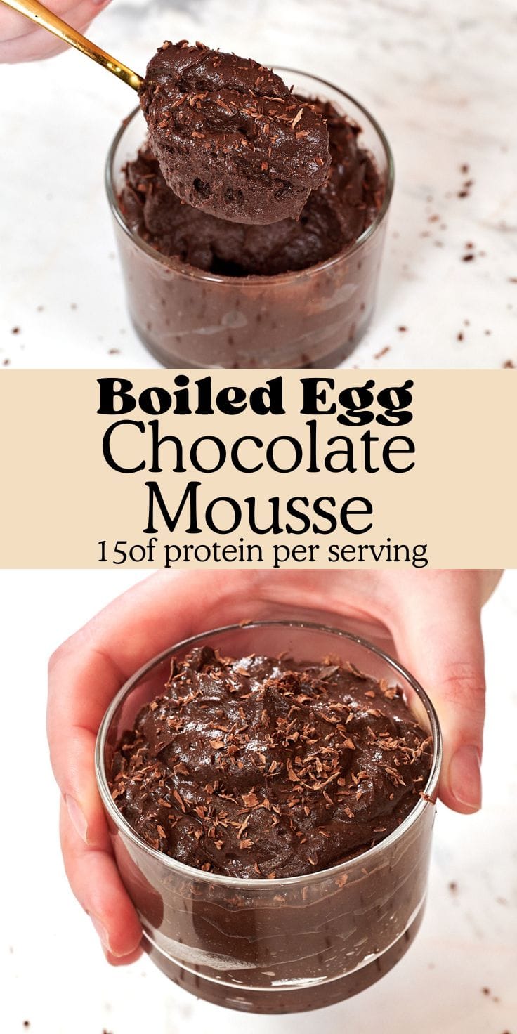 Boiled Egg Chocolate Mousse - Low Carb Spark